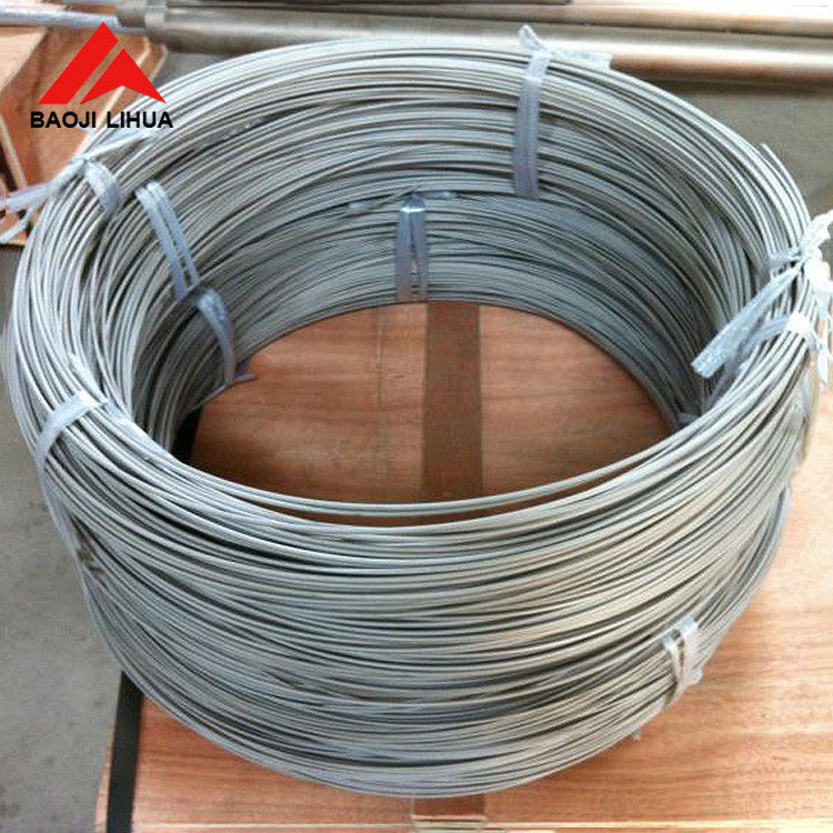 Fio de soldadura Dia2mm do titânio de AWS A5.16 na superfície polonesa dos fios ASTM B863 da bobina